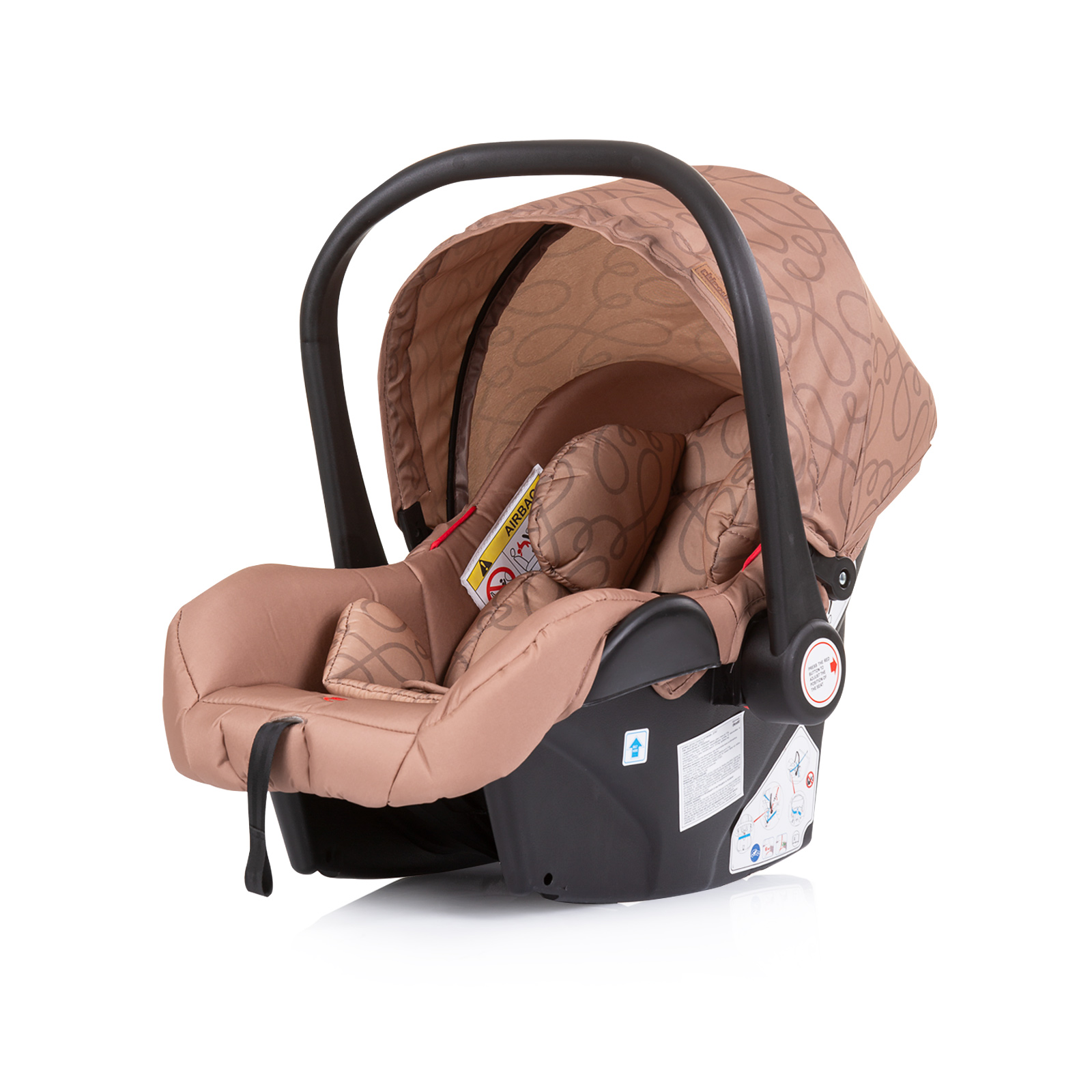 Set Stroller + Carseat "Estelle" - Sand - ohbaby