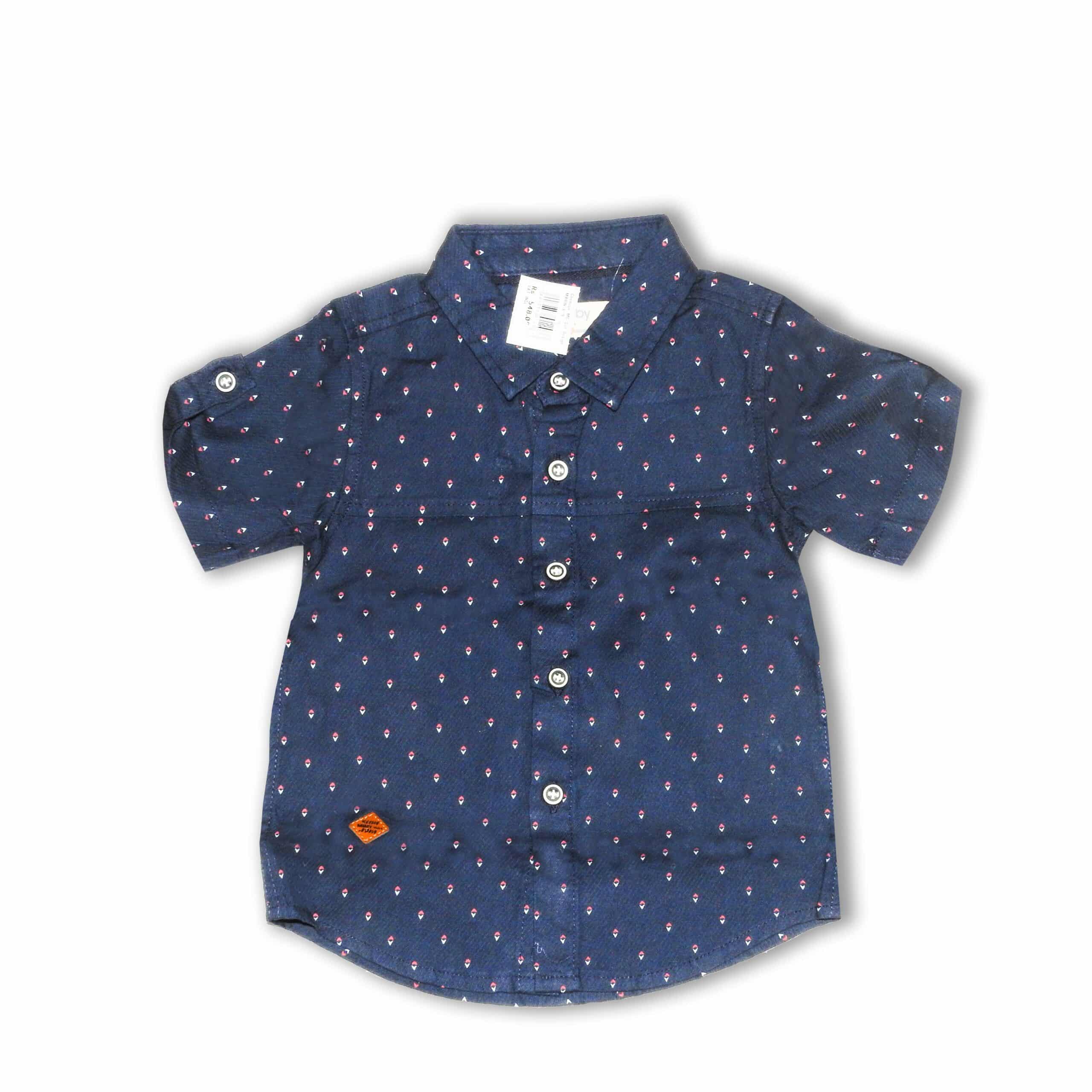 Shirt MC (Col/Design ) - Navy - ohbaby