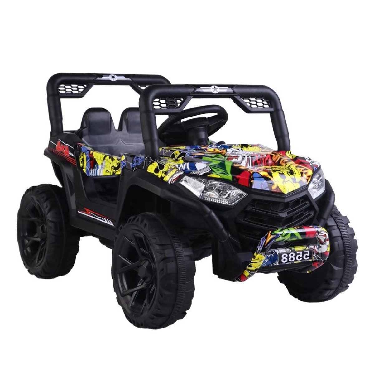 Car 4x4 - Multi Color (5588) - ohbaby