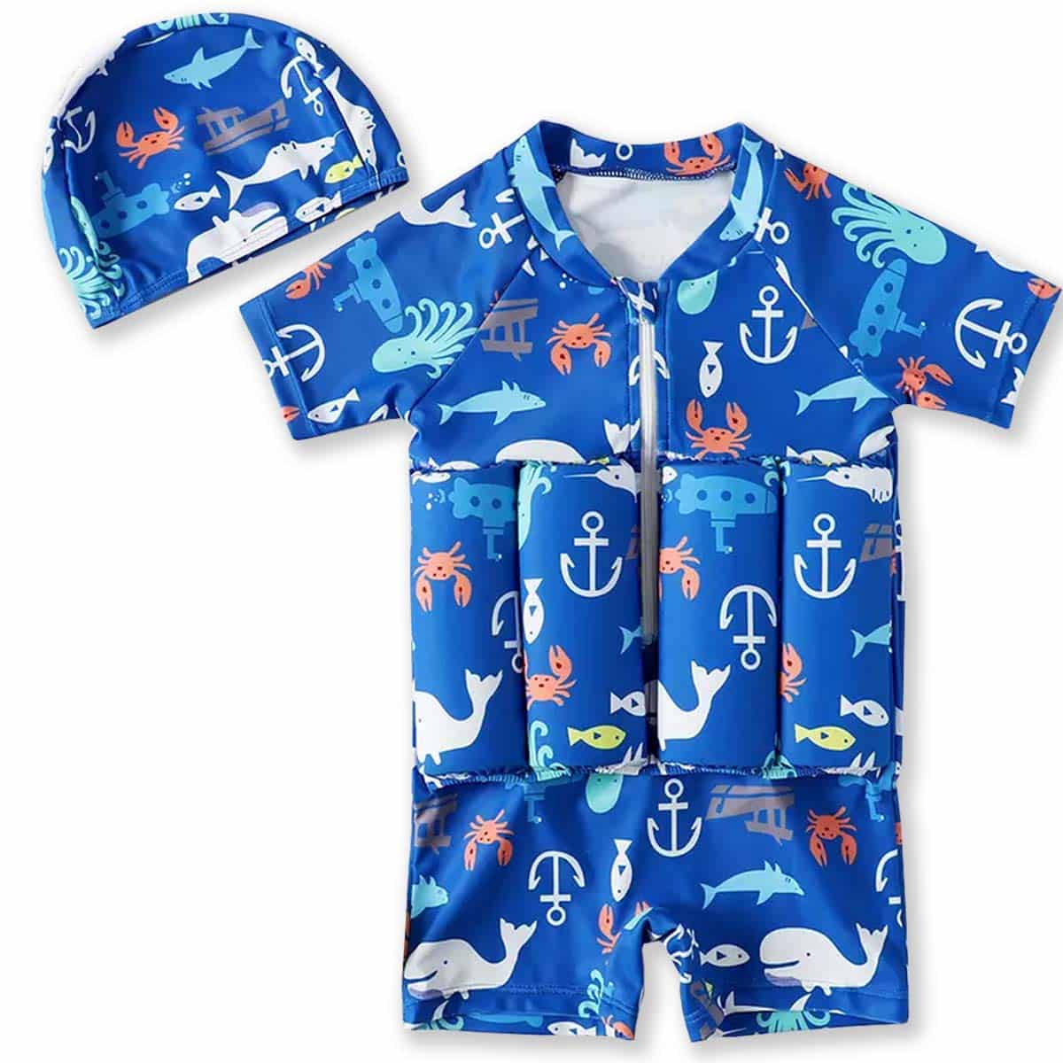 Floating Swimsuit - Blue - ohbaby