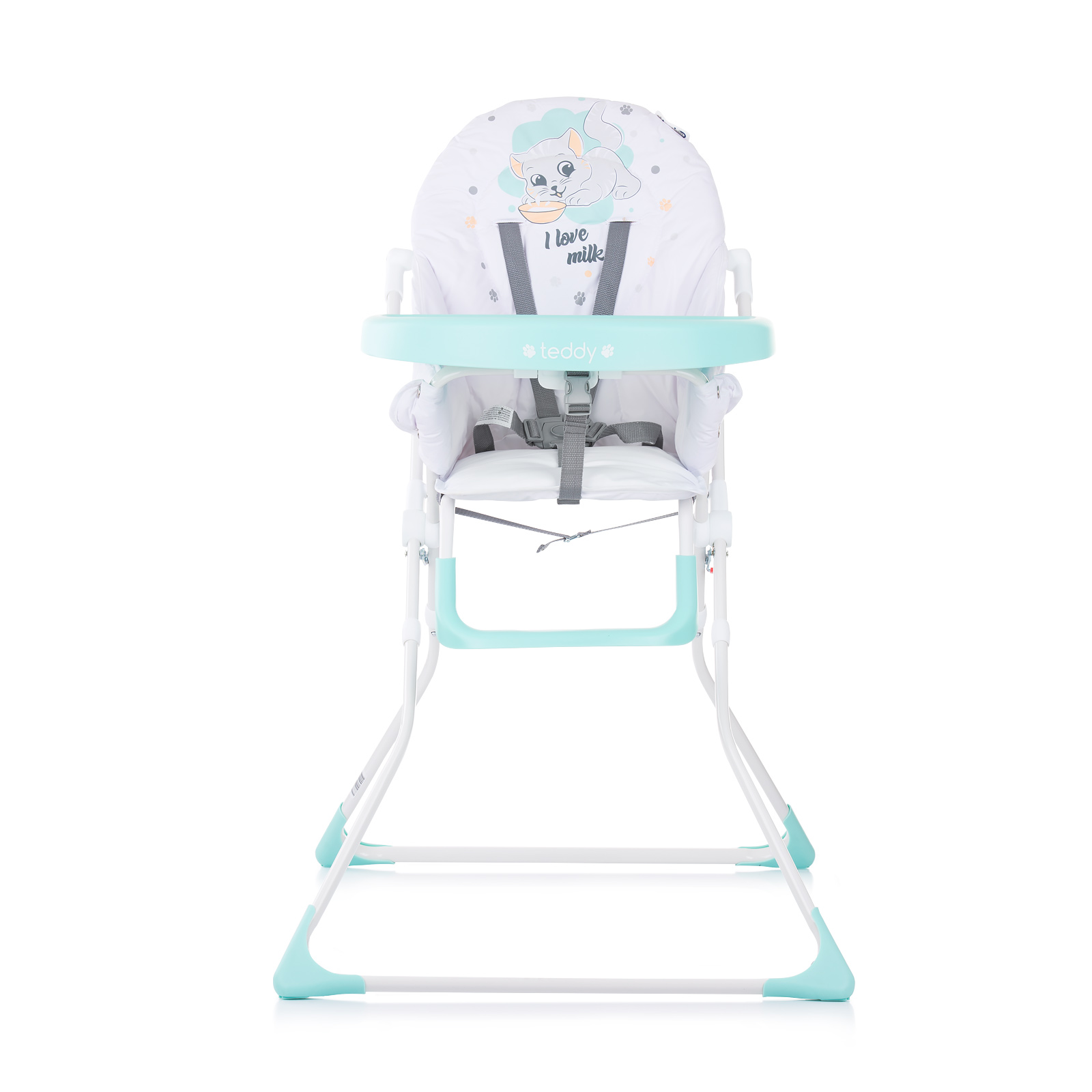 High chair "Teddy" - Avocado - ohbaby