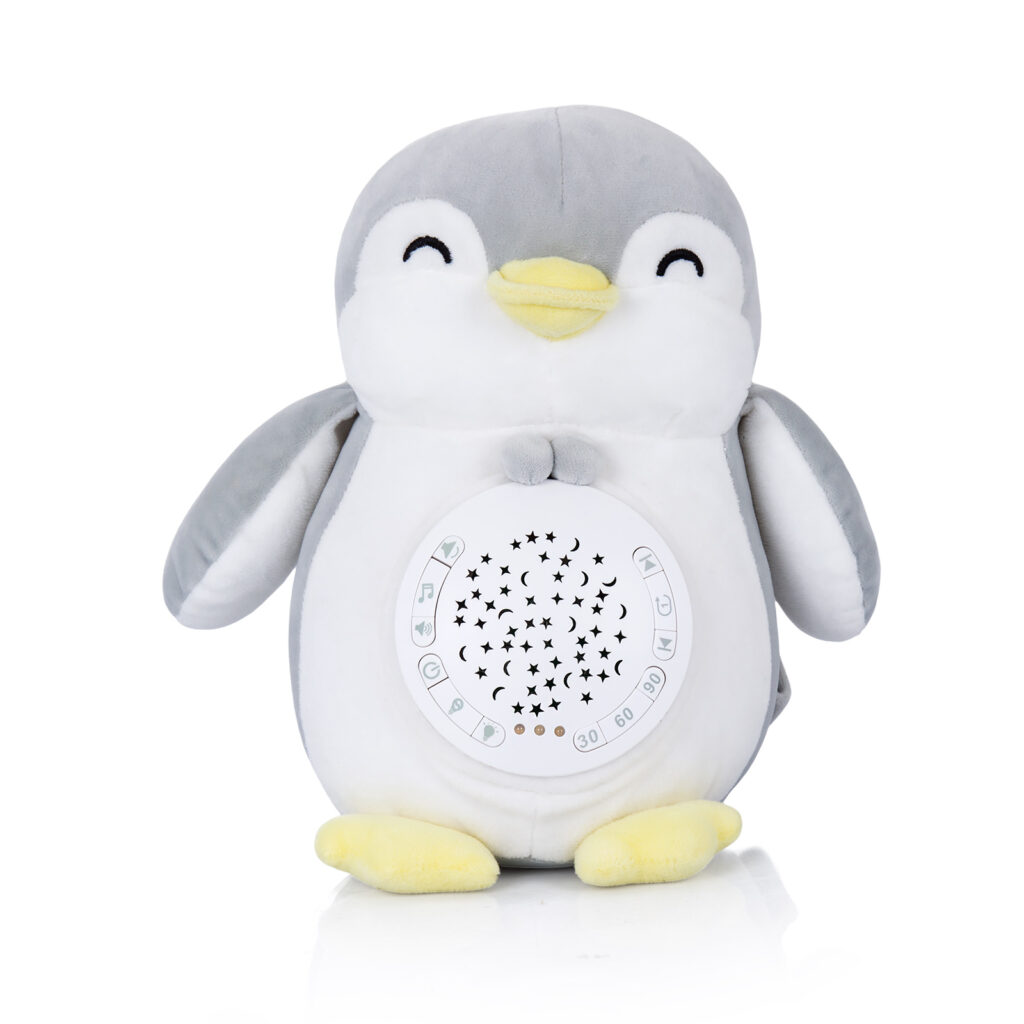 Plush toy with projector and music "Penguin" - ohbaby
