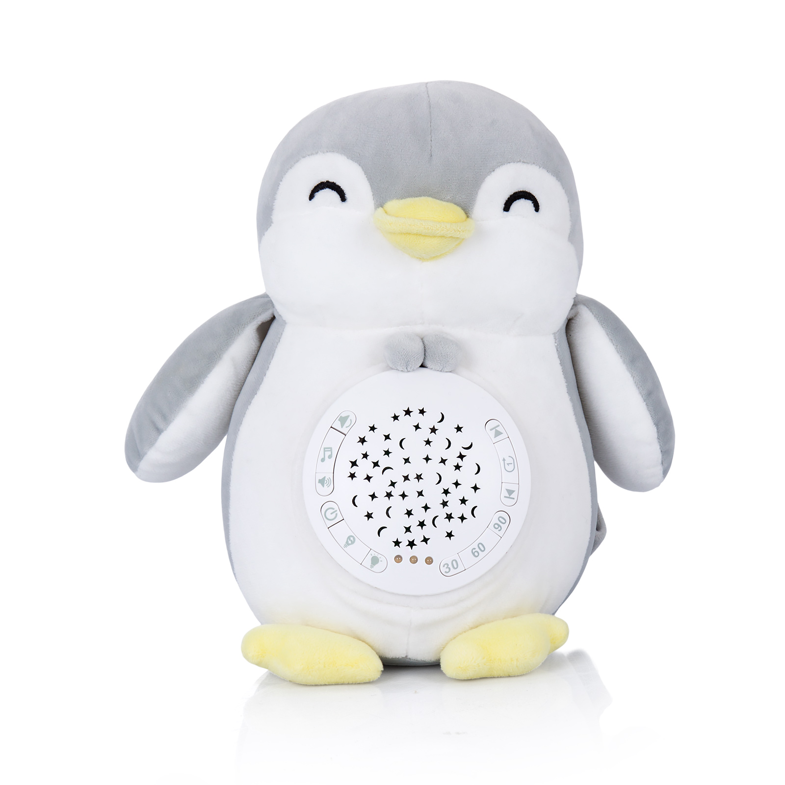 Plush toy with projector and music "Penguin" - ohbaby