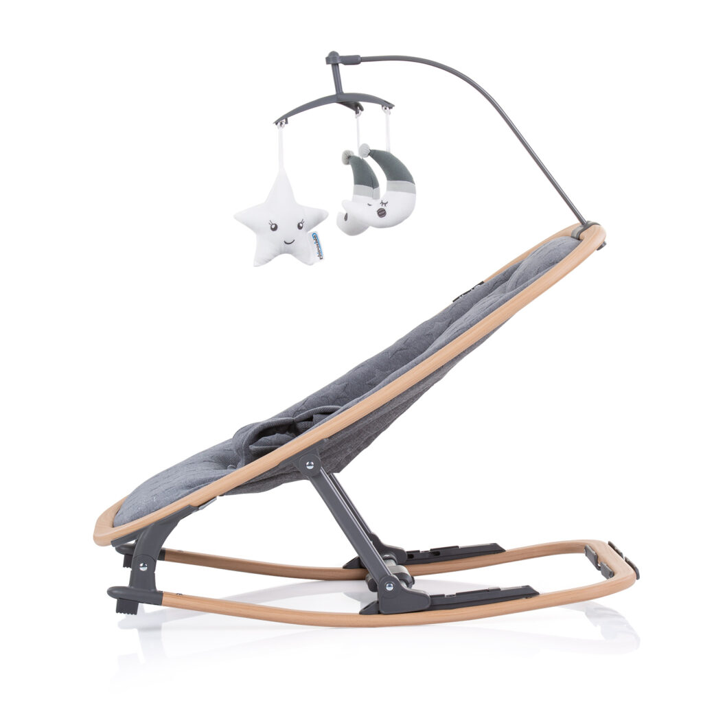 Baby Rocker "Velvet" - Graphite - ohbaby