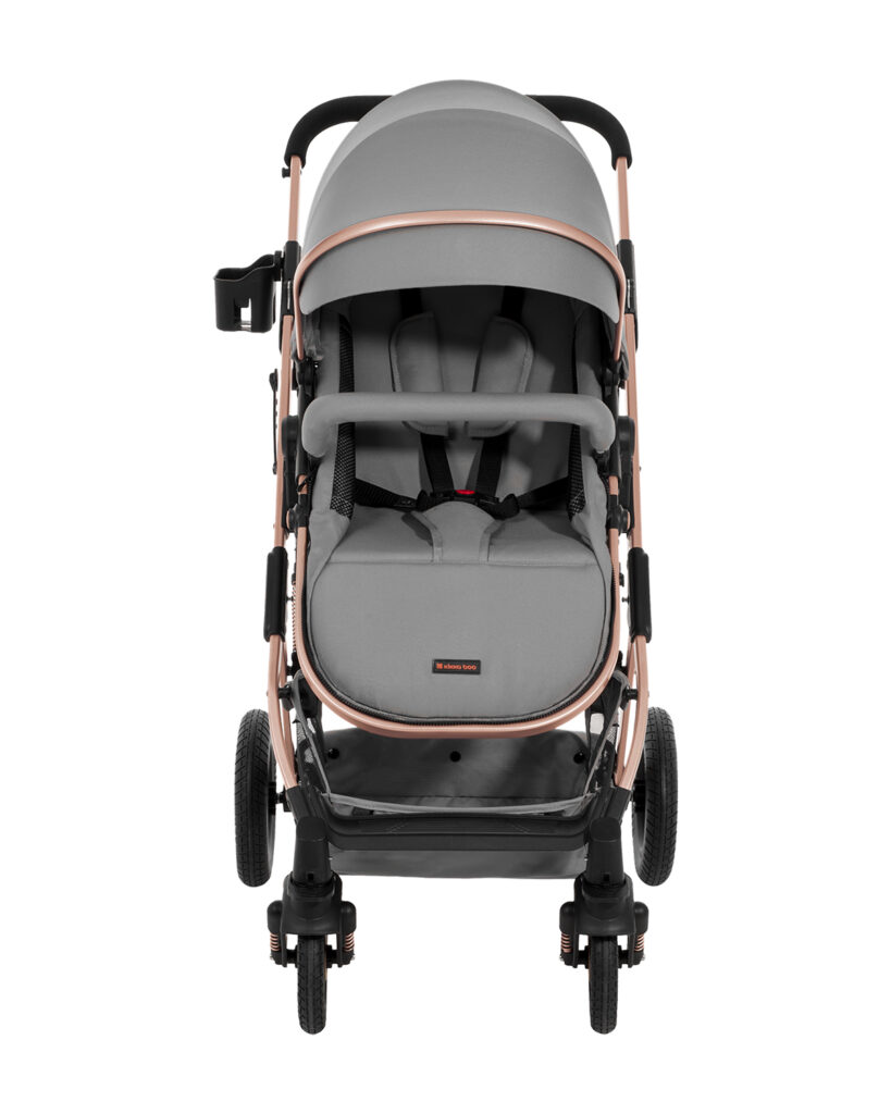 Stroller "Scarlett" - Light Grey - ohbaby